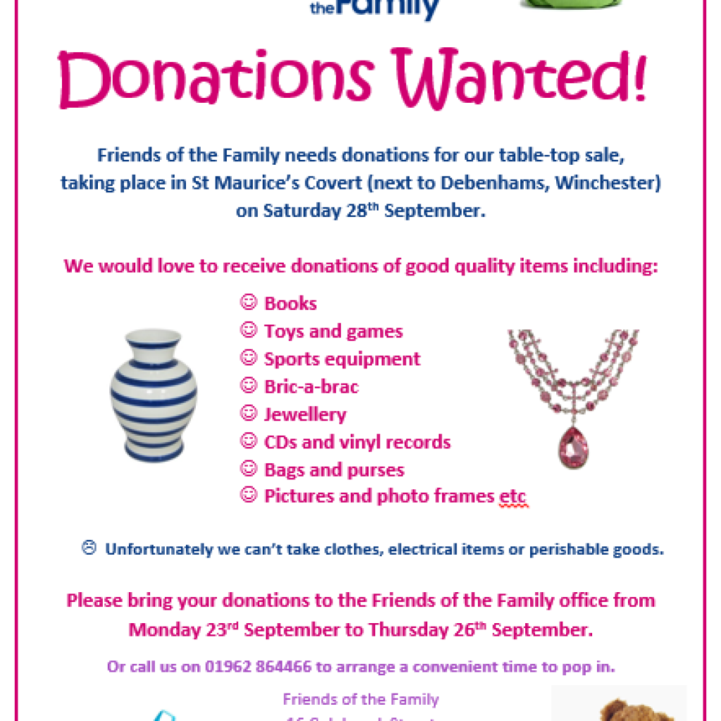 donations-wanted-for-covert-sale-2019 – Friends of the Family